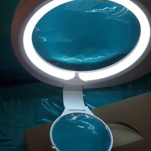 Joy Joy | Bath | Hollywood Spotlight Lighted Mirror With Magnifier ...